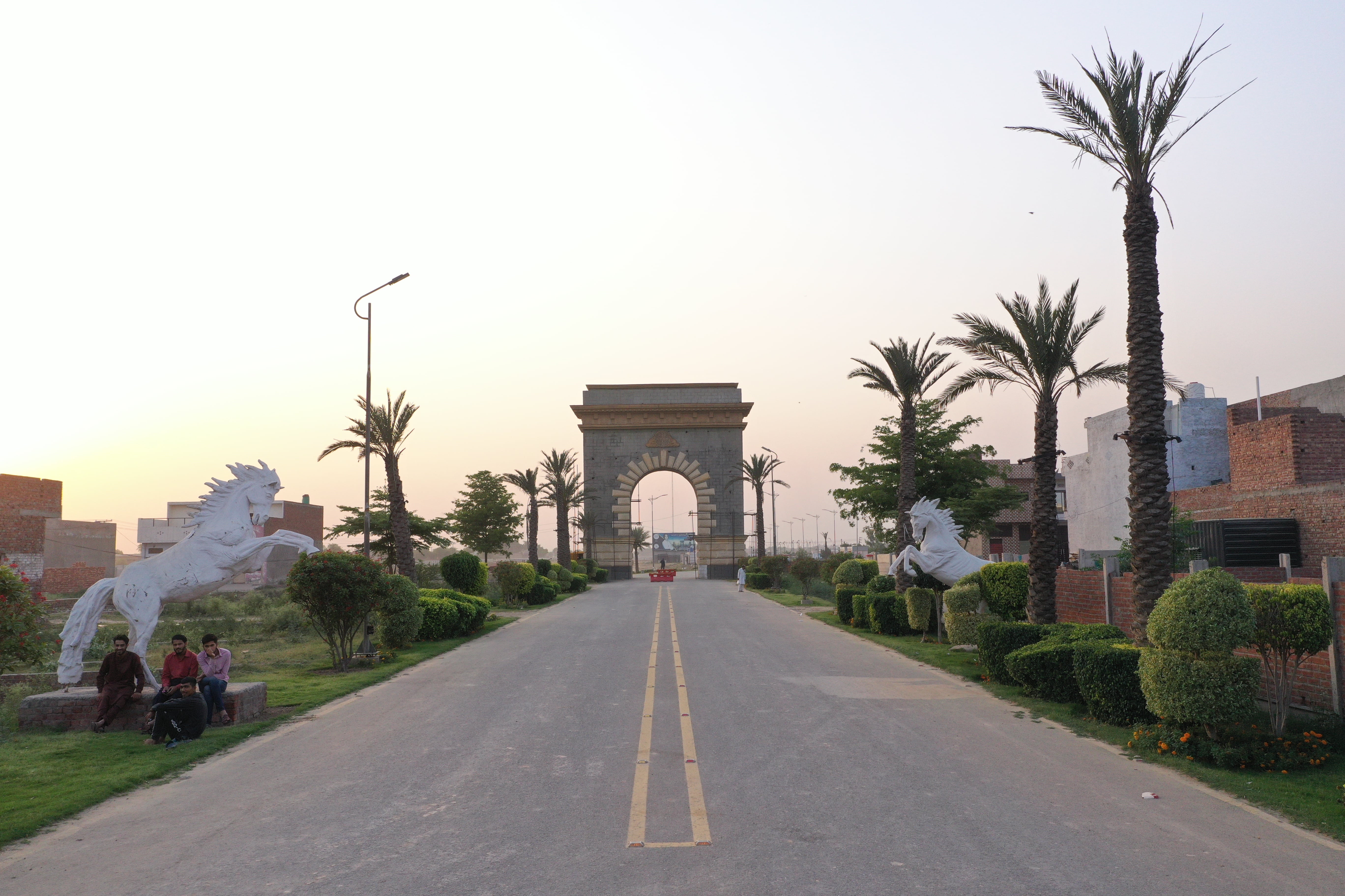 Blue Town with Smart City Features – Blue World City